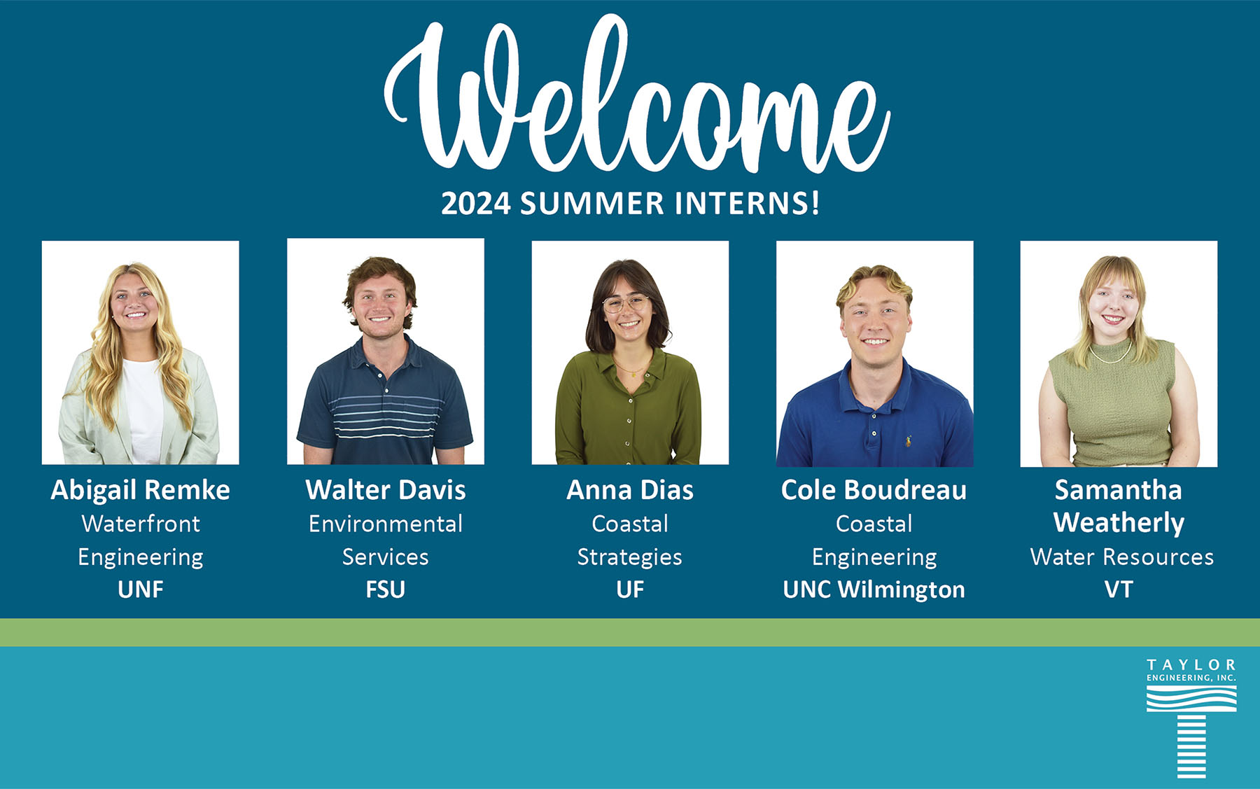 Taylor Engineering Welcomes Our 2024 Summer Interns - Taylor Engineering